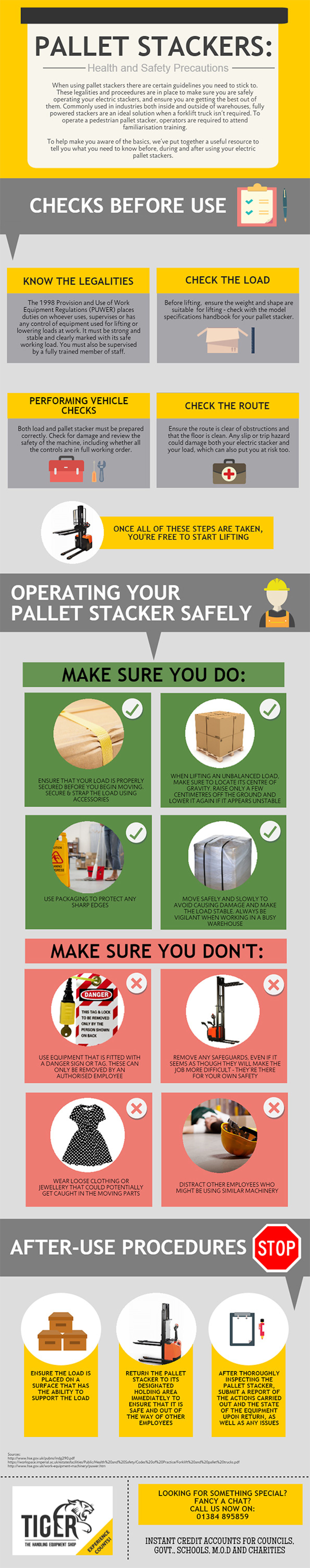 Pallet Stackers Health & Safety Precautions [INFOGRAPHIC] | Material ...