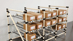 High-Capacity Flow Rack | Material Handling and Logistics