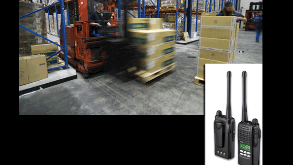 Small 2-Way Radios | Material Handling and Logistics
