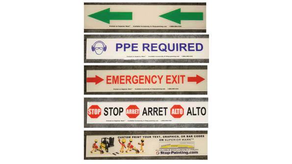 Custom Floor Marking for Workplaces | Material Handling and Logistics