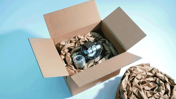 Paper Pads Cushion Heavy Objects in Packaging | Material Handling and ...