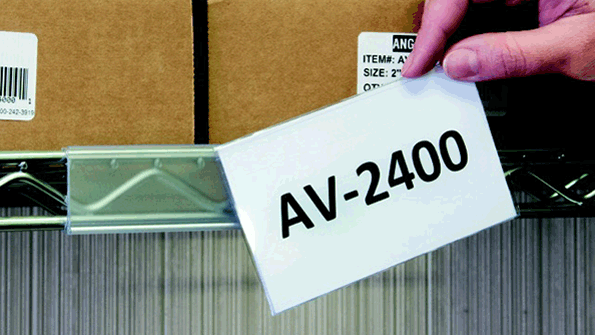 Extendable Label Holder [New Products] | Material Handling and Logistics