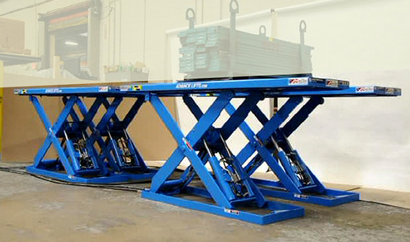 Four-lift Synchronization [New Products] | Material Handling and Logistics