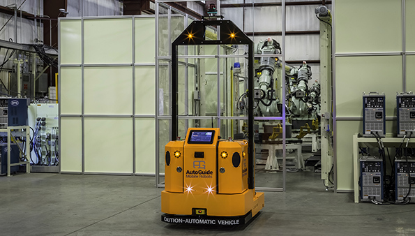 AGV with Natural Feature Navigation [New Products] | Material Handling ...