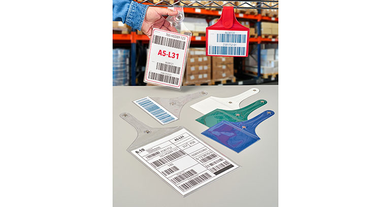 Inventory Management Vinyl Tag Protectors | Material Handling and Logistics