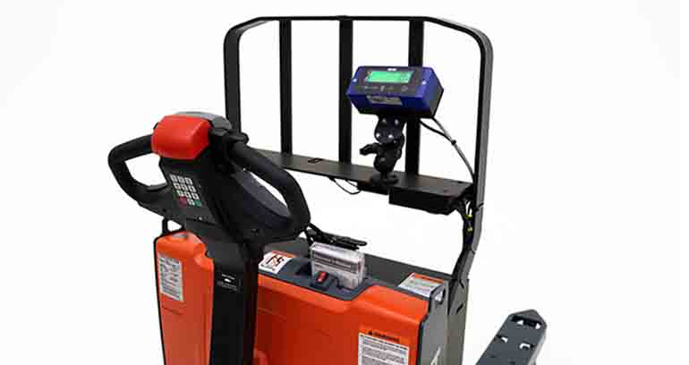 Integrated Fork Scale Option | Material Handling and Logistics