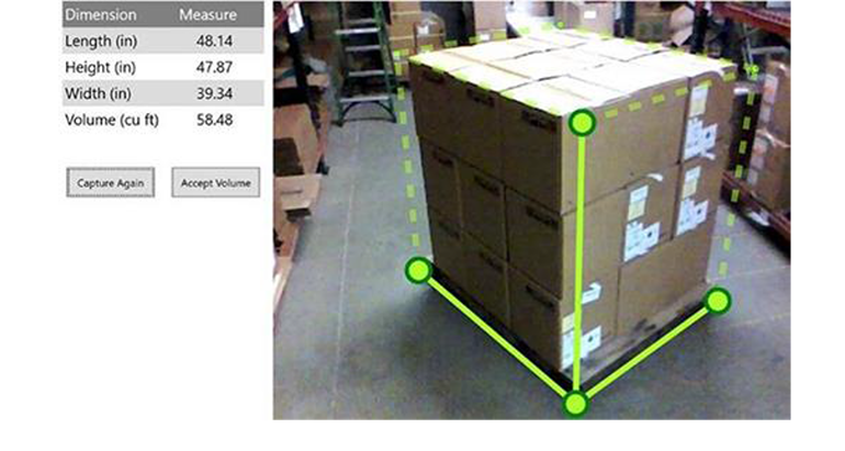 Mobile Dimensioning System | Material Handling and Logistics