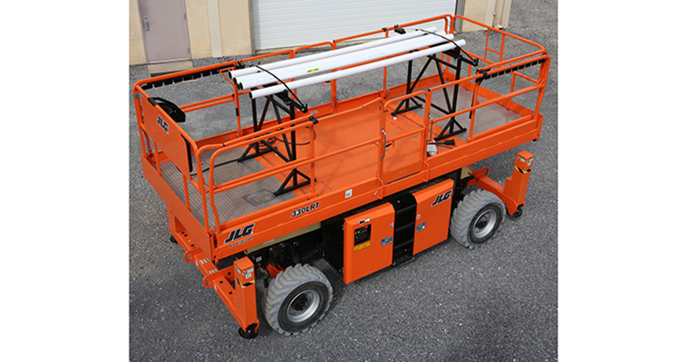 Large Material Racks for Scissor Lifts | Material Handling and Logistics