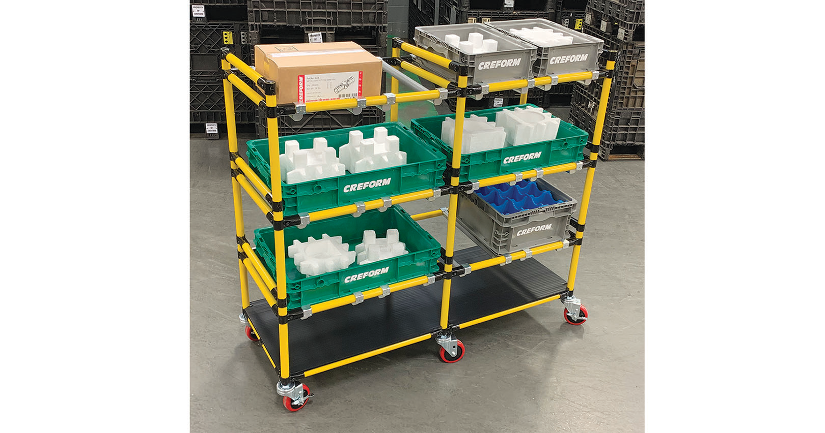 Angled Shelf Cart | MHL News