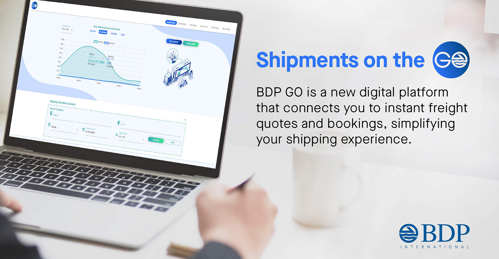 Digital Shipping Platform | Material Handling and Logistics