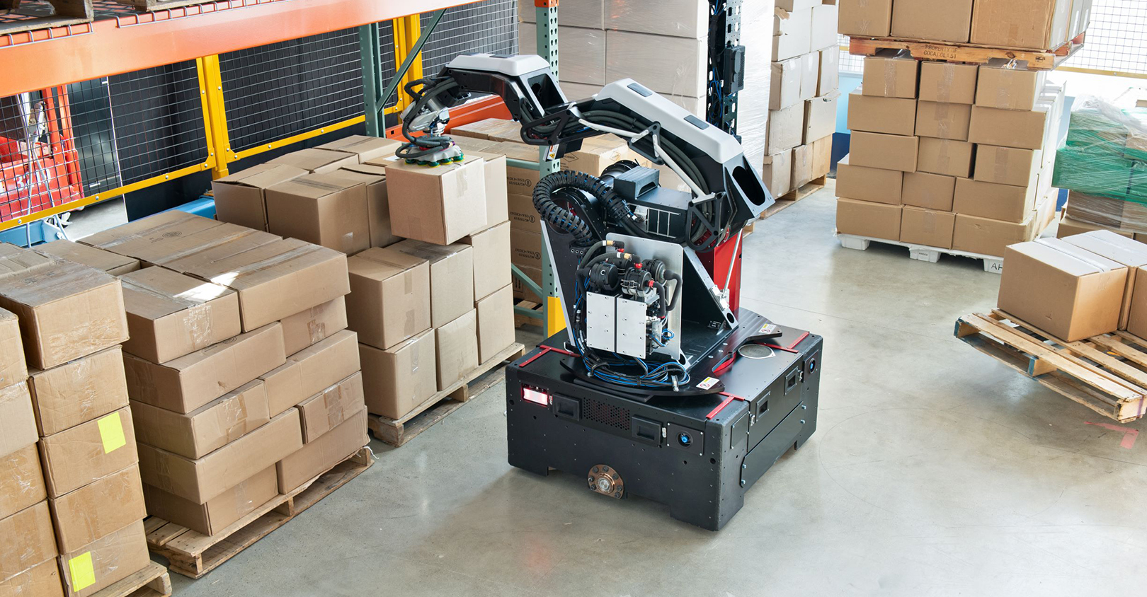 Box-Moving Warehouse Robot | Material Handling and Logistics