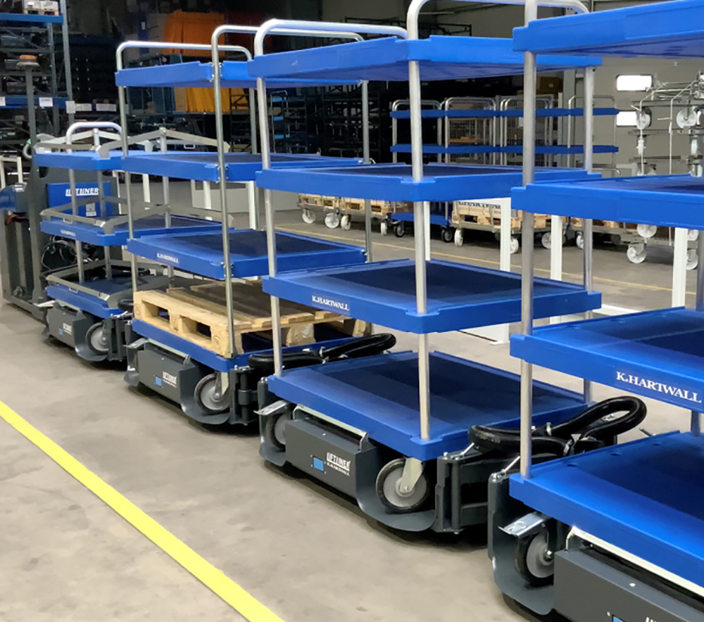 Tow-Train System | Material Handling and Logistics