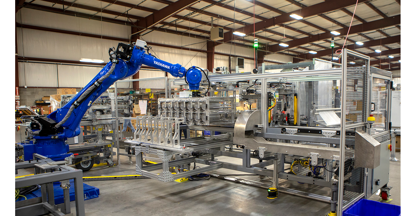 Robotic Trim Press Handler | Material Handling and Logistics