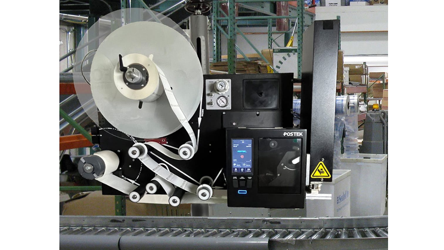 Entry-Level Automated Labeling System | Material Handling and Logistics