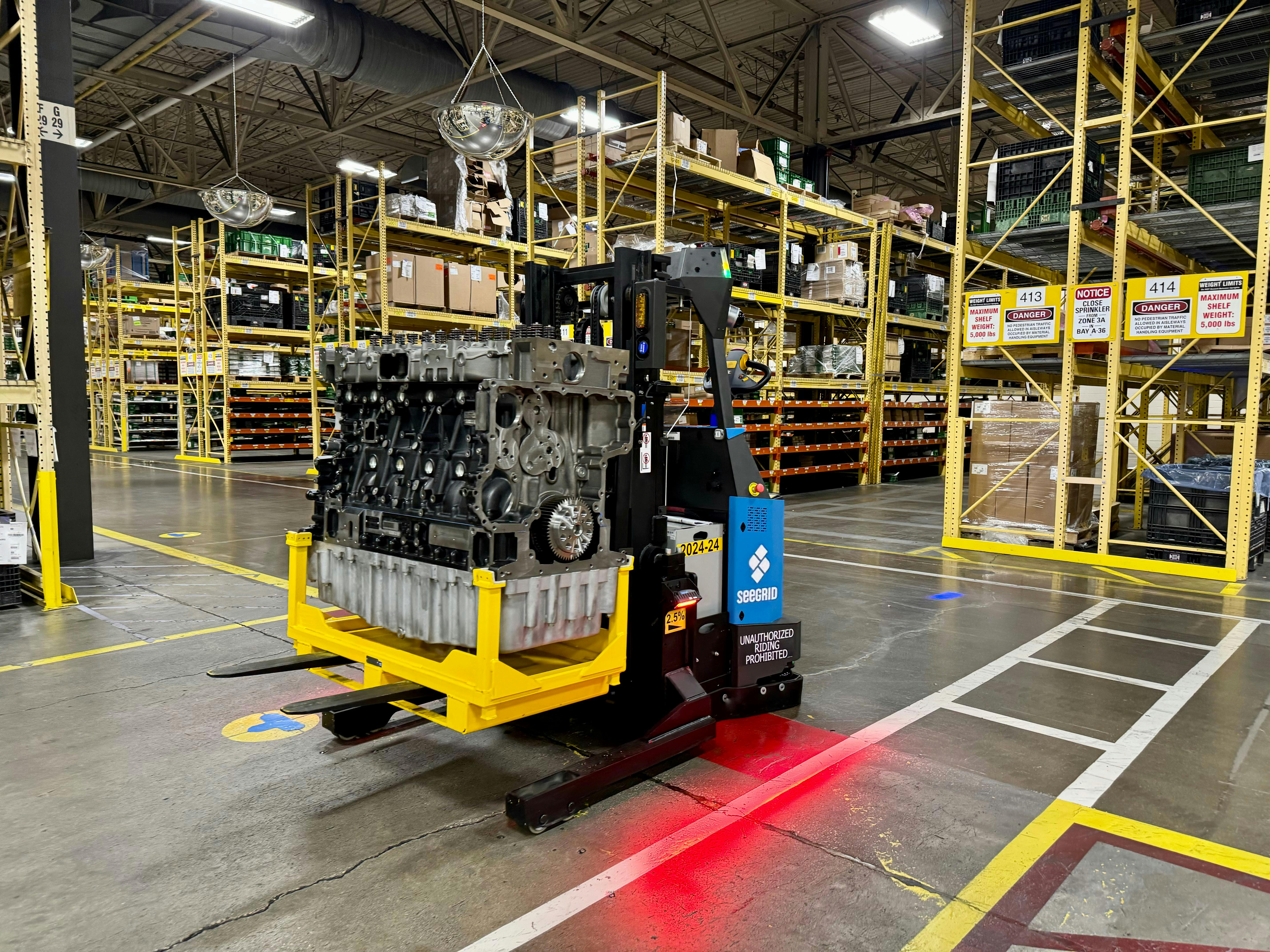 Autonomous Lift Truck | Material Handling and Logistics