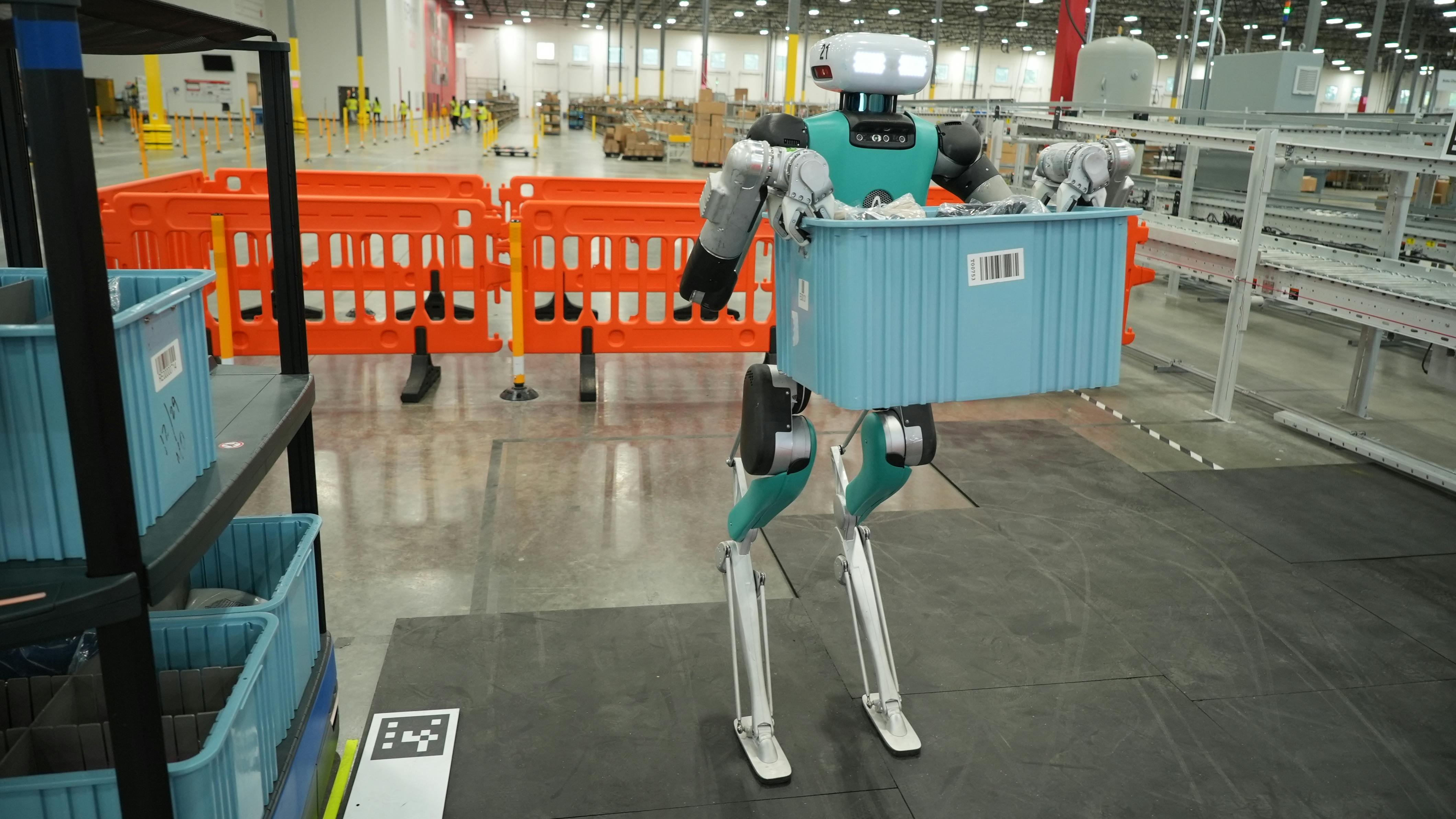 Humanoid Warehouse Robot | Material Handling and Logistics